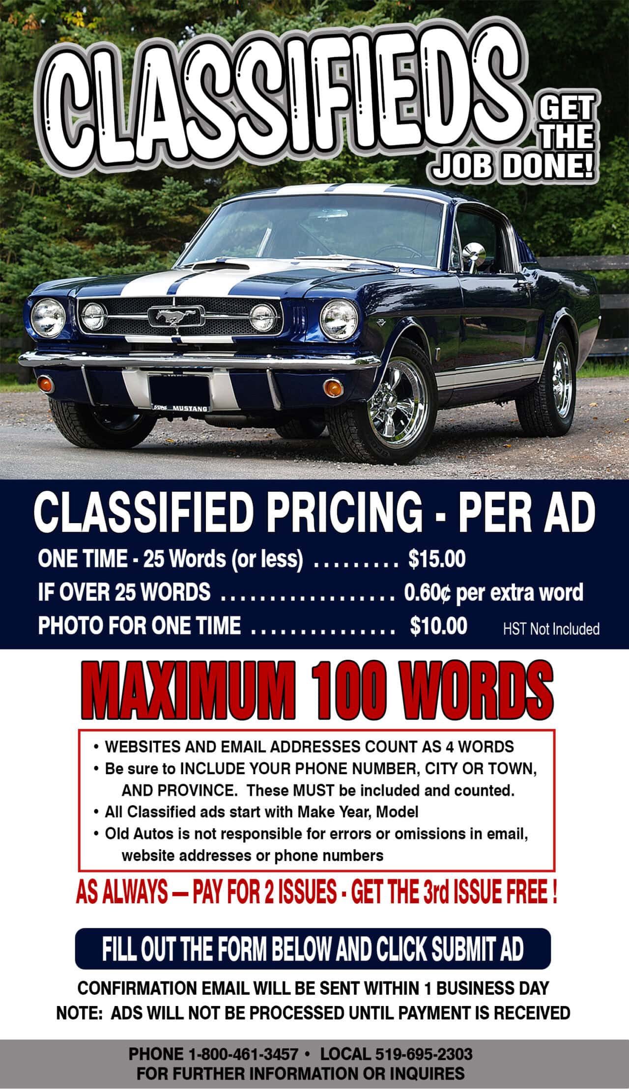 Classifieds - Old Autos Publication